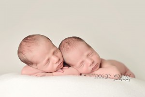 Twins! - fort worth newborn twin photographer | Paige Walker Photography