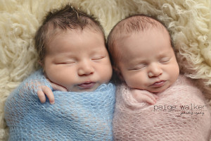 Twins! {fort worth dallas newborn twin photographer} | Paige Walker Photography