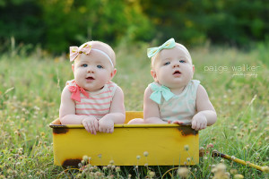 Devlin Twins - Fort Worth Dallas baby photographer | Paige Walker Photography