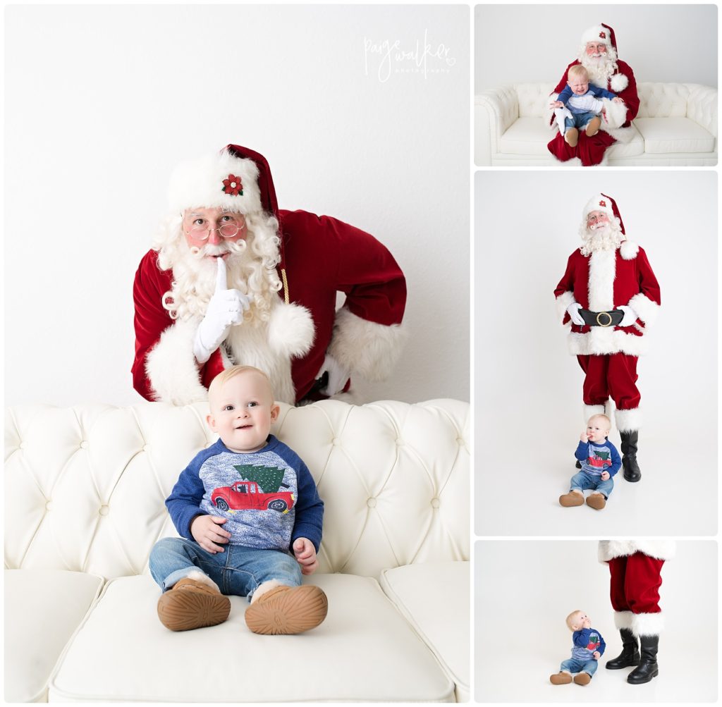Fort Worth Santa Mini Sessions | Paige Walker Photography