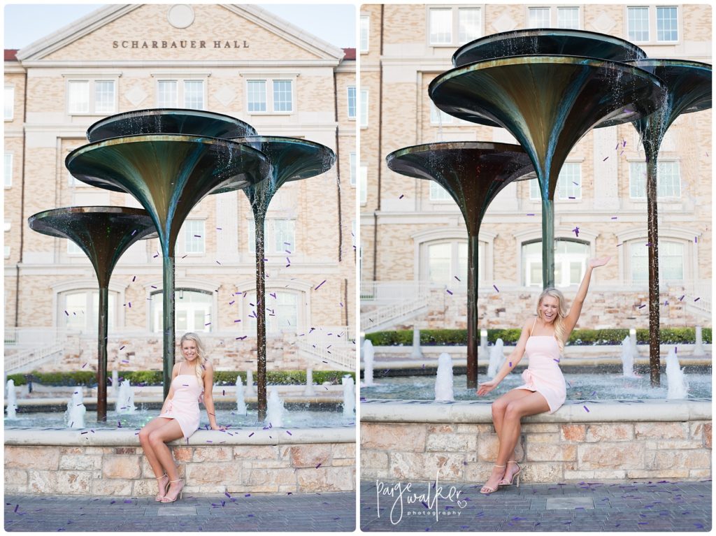 TCU Senior Photos | Sarah | Paige Walker Photography